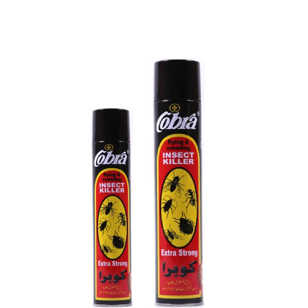 Cobra Flying And Crawling Insect Killer Extra Strong Spray 600ml Azad Mega Mart